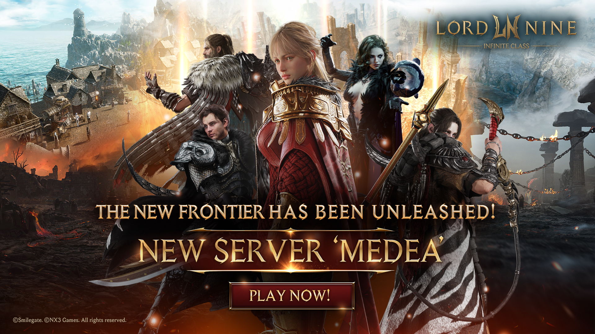 LORDNINE Expands Global Community With “Medea” Server Launch on ...